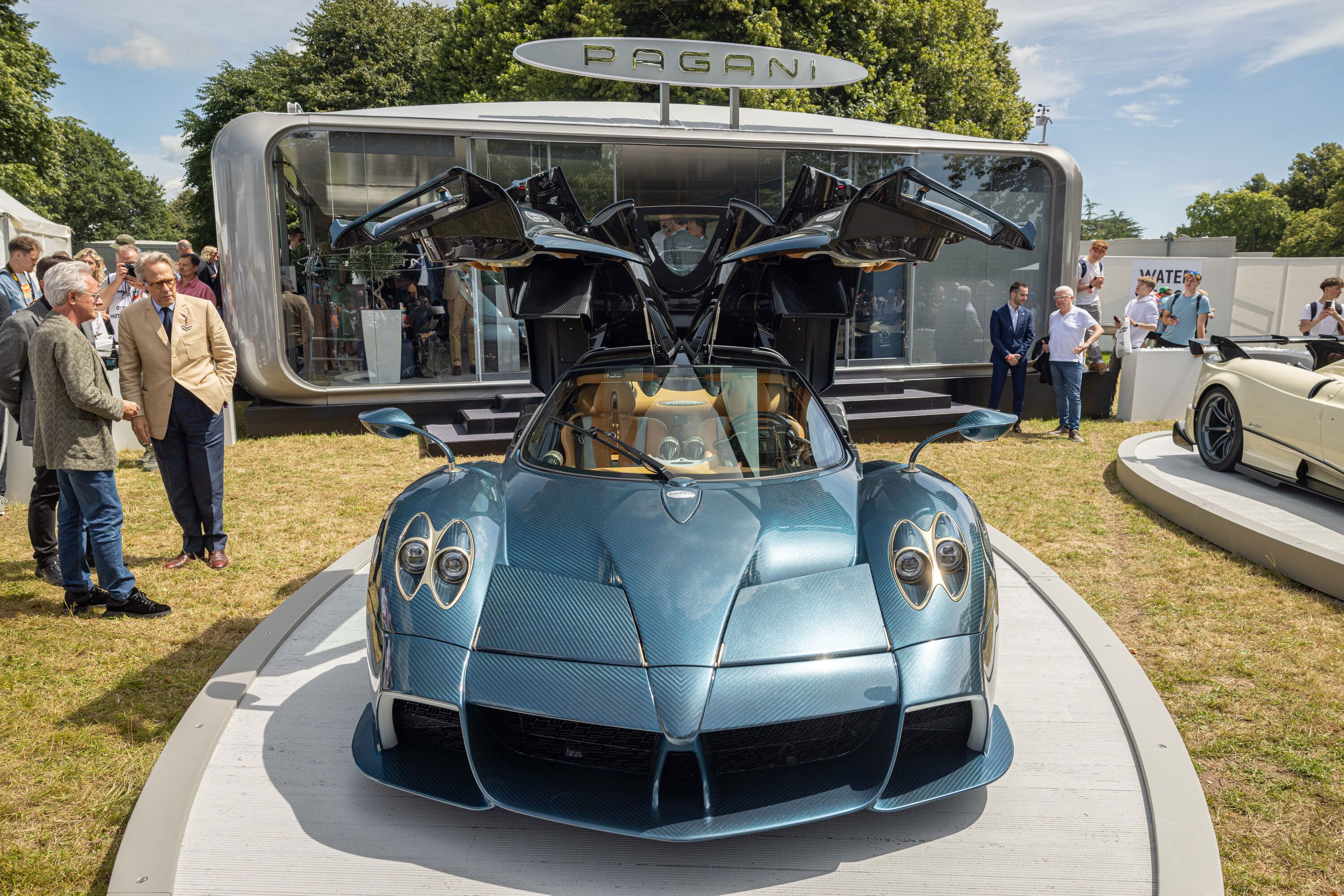Pagani Epitome debuts at 2024 Festival of Speed as a one-off manual Huayra