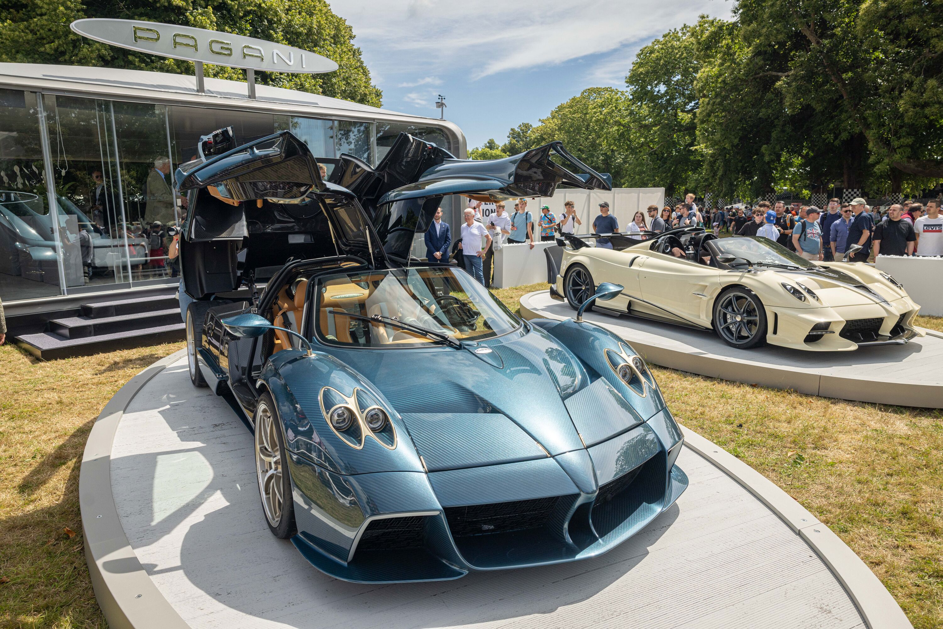 Pagani Epitome debuts at 2024 Festival of Speed as a one-off manual Huayra