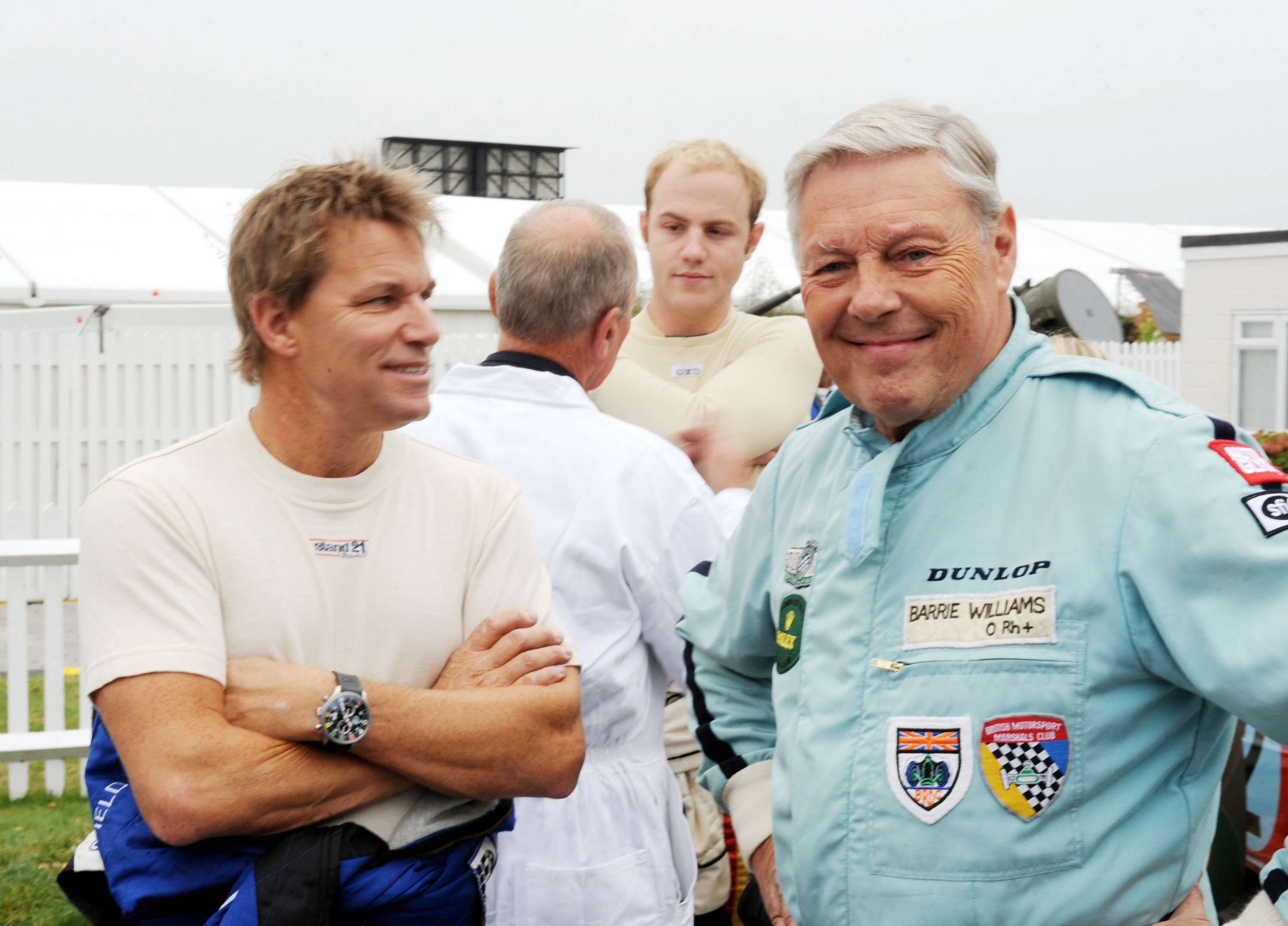 Happy retirement, Barrie "Whizzo" Williams