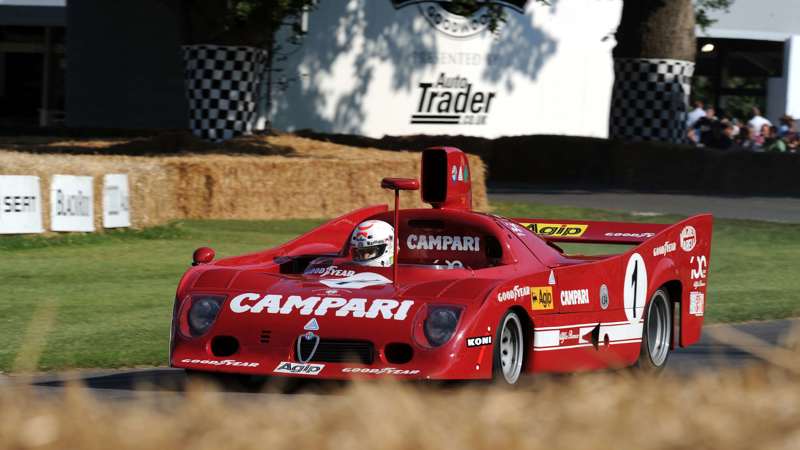 John Simister: Taming a furious Alfa 33 TT 12 at FOS 2016