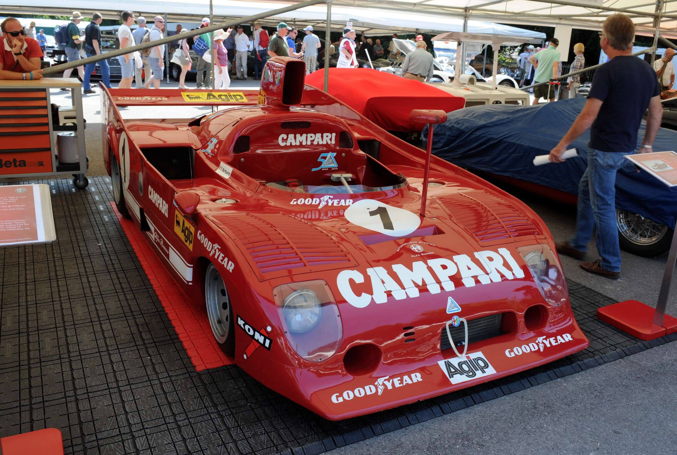 John Simister: Taming a furious Alfa 33 TT 12 at FOS 2016