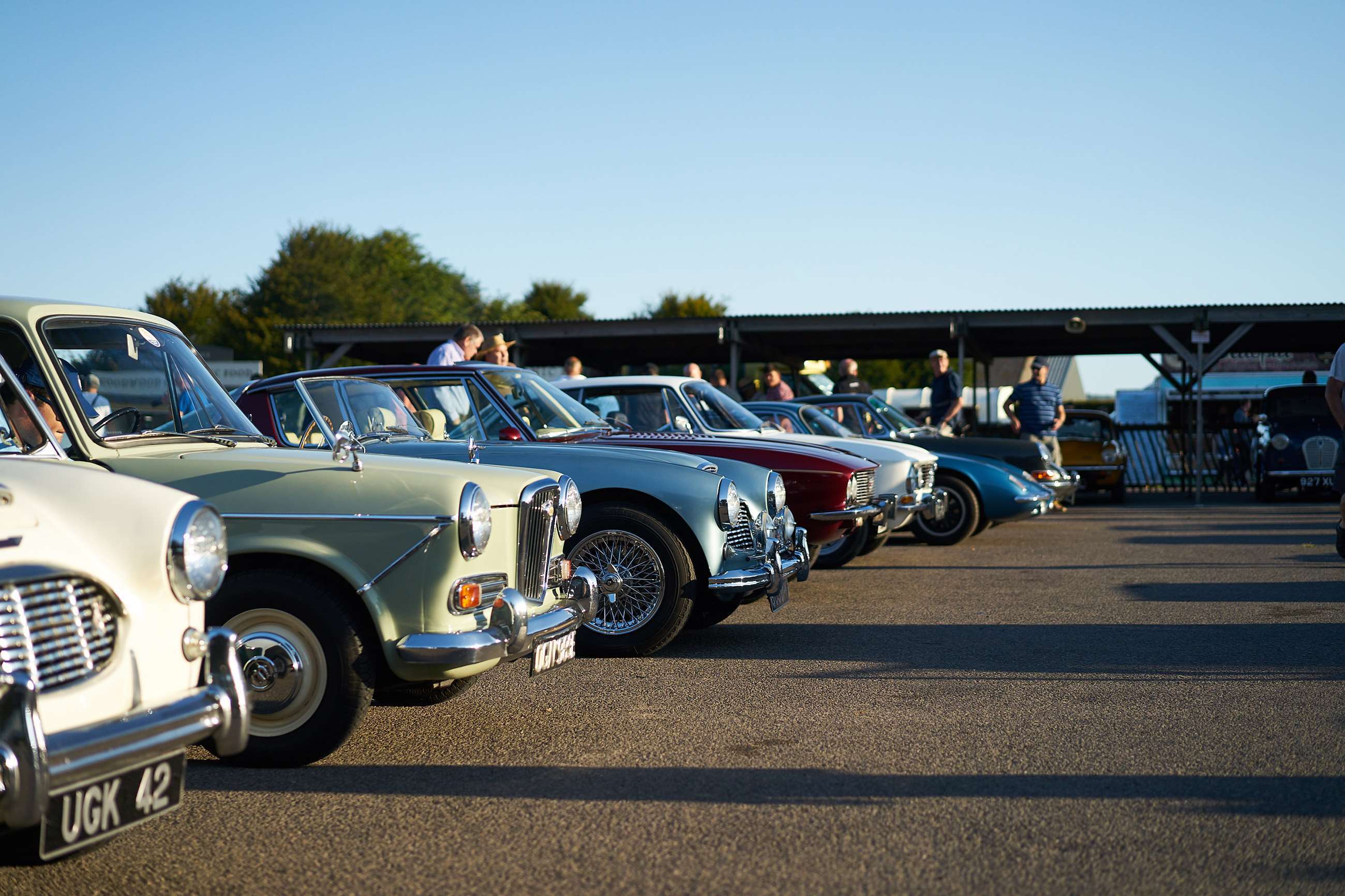 A stroll round the paddocks at Classic Car Sunday