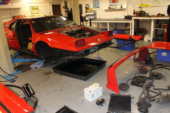 BMW M1 restored for FOS appearance