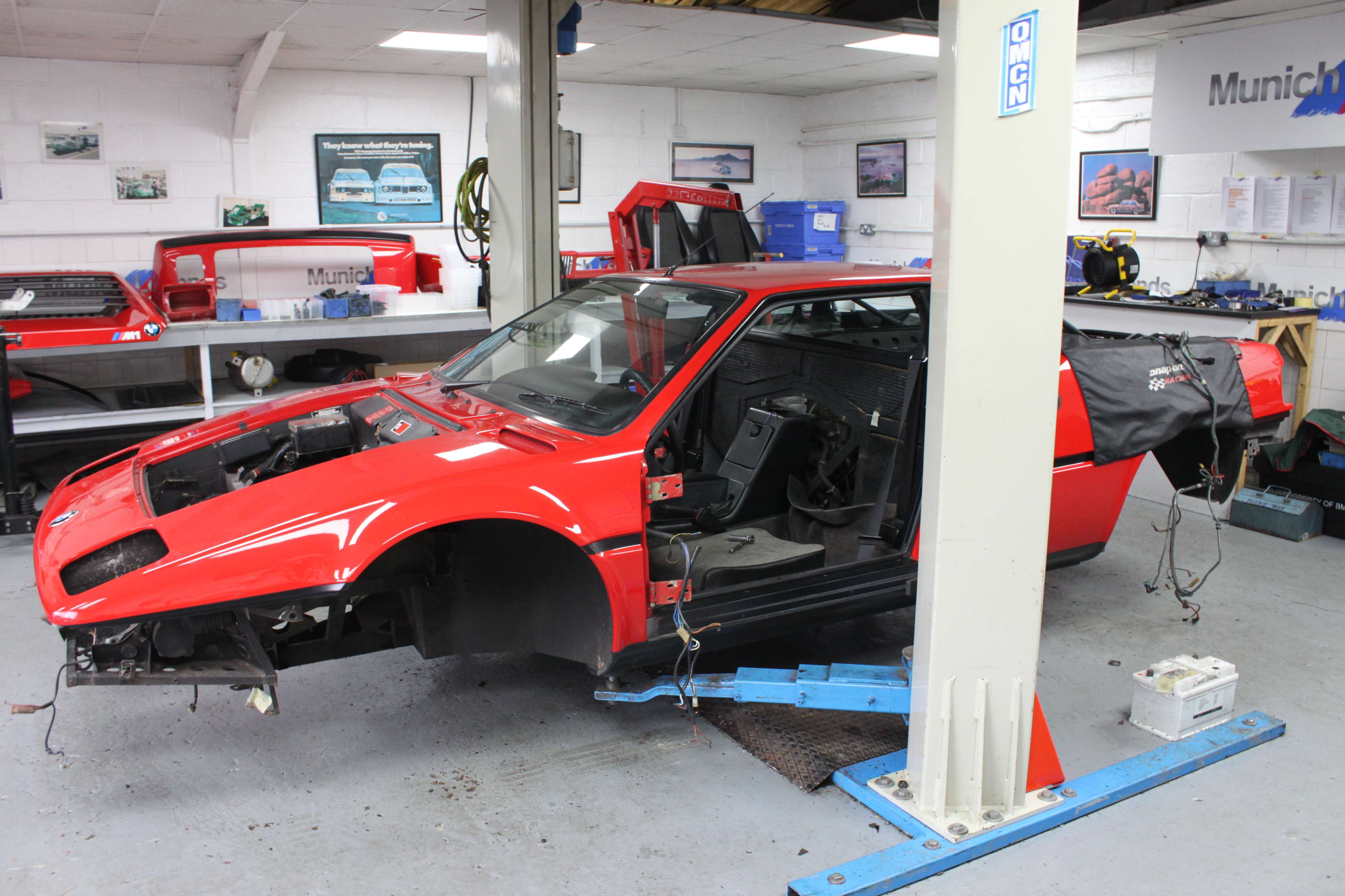 BMW M1 restored for FOS appearance
