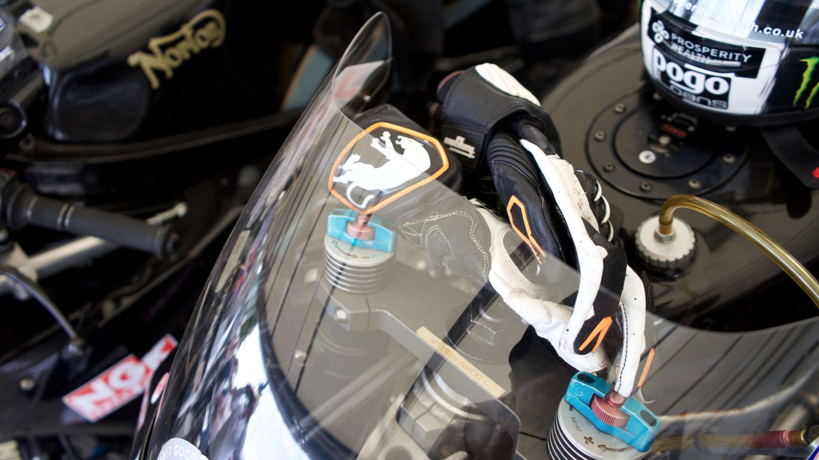 The Norton RCW 588 Rotary is one of the most iconic Dunlop Dynasty machines