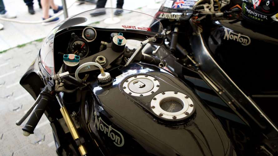 The Norton RCW 588 Rotary is one of the most iconic Dunlop Dynasty machines