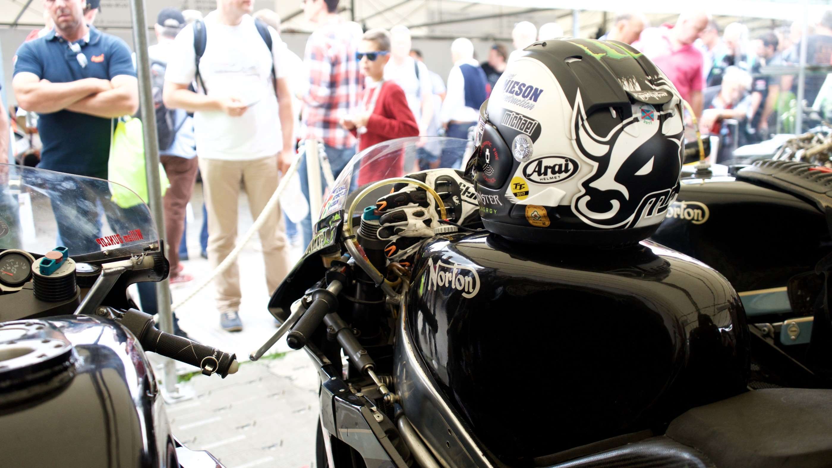 The Norton RCW 588 Rotary is one of the most iconic Dunlop Dynasty machines