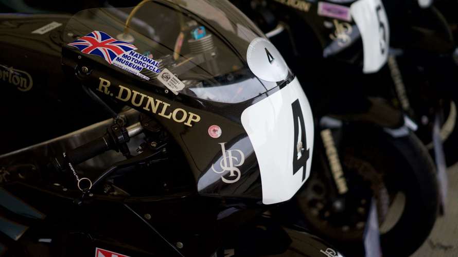The Norton RCW 588 Rotary is one of the most iconic Dunlop Dynasty machines