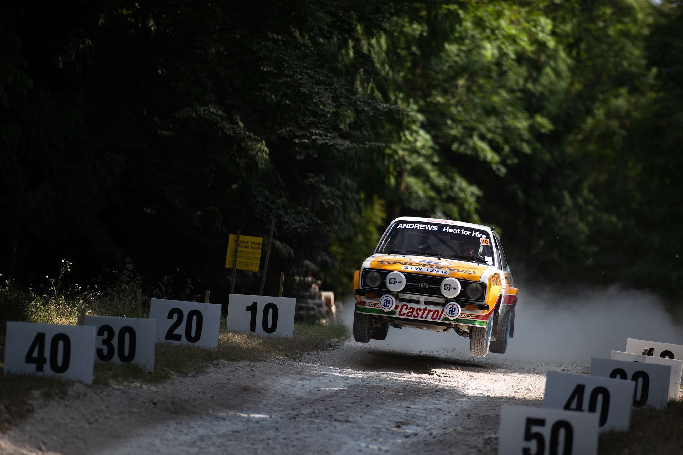 Gallery: The best bits of the rally stage