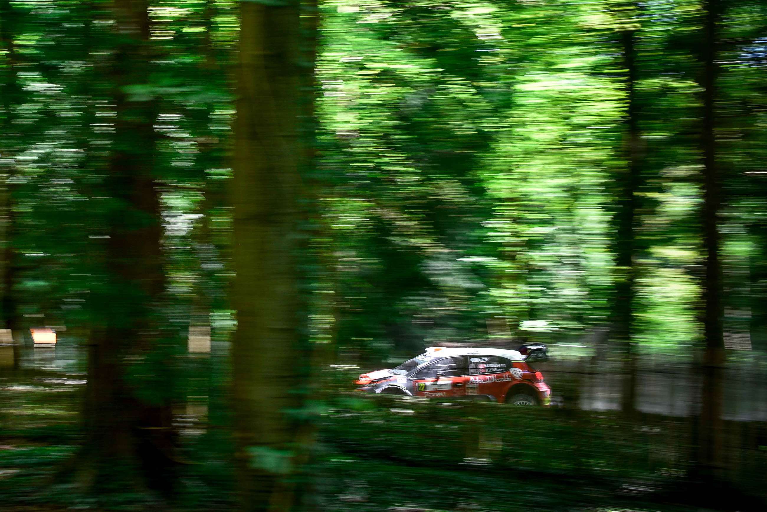 Gallery: The best bits of the rally stage