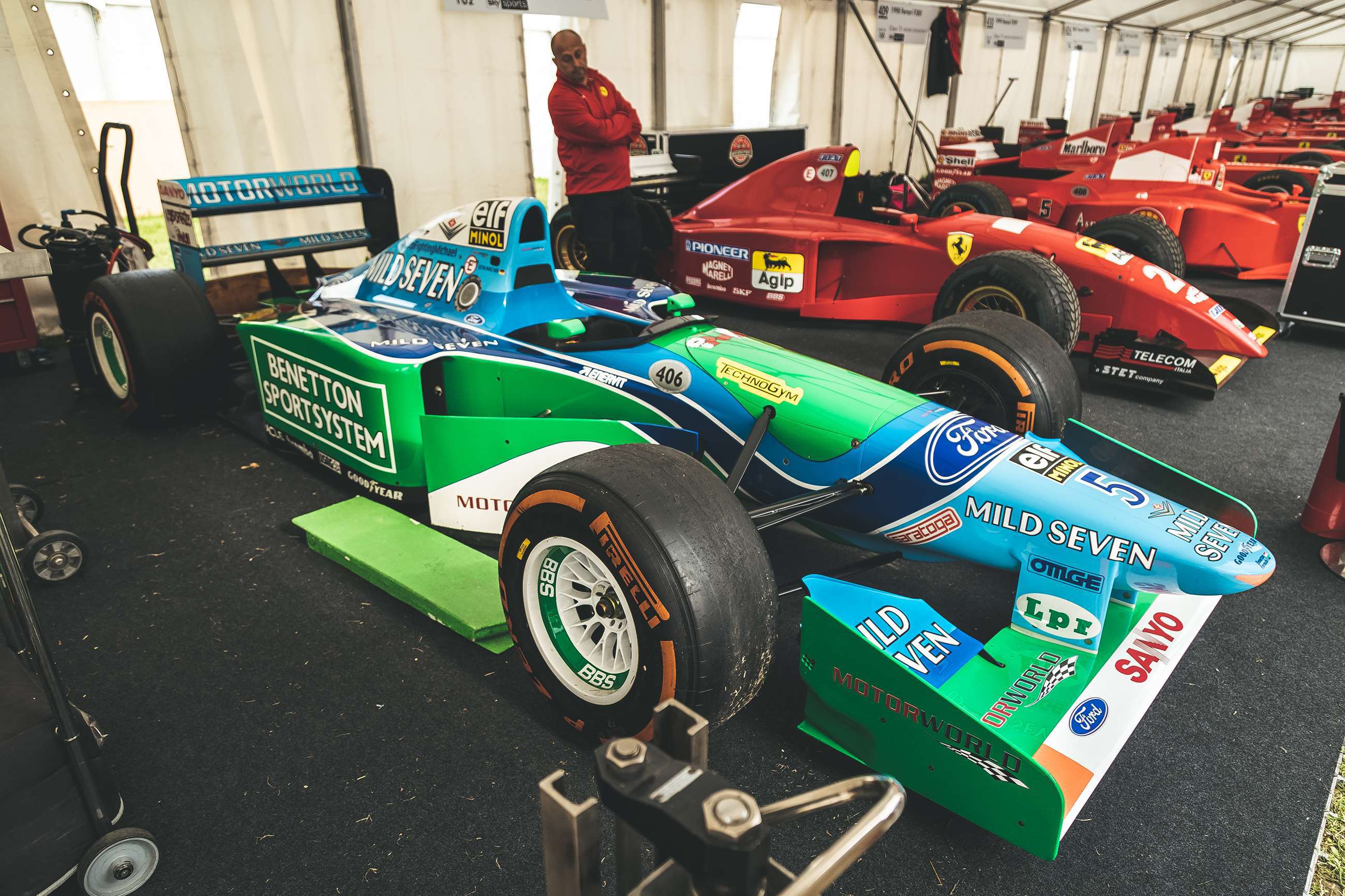 Benetton B194-05: The car that took Schumacher to his first F1 title