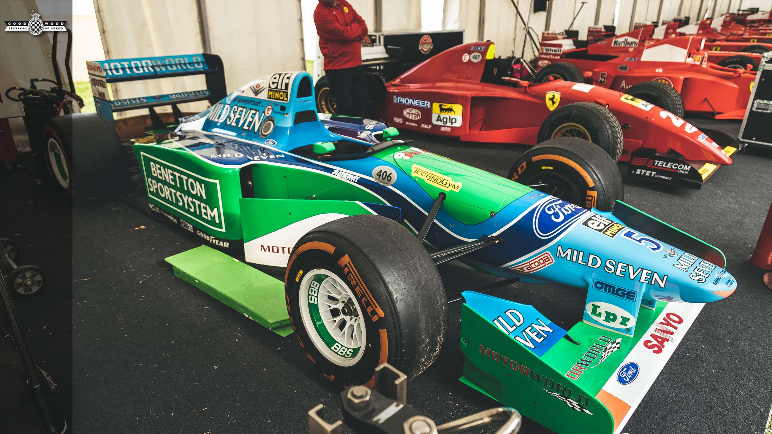 [Video] Riccardo Patrese drives Michael Schumacher's F1 Benetton-Ford B193