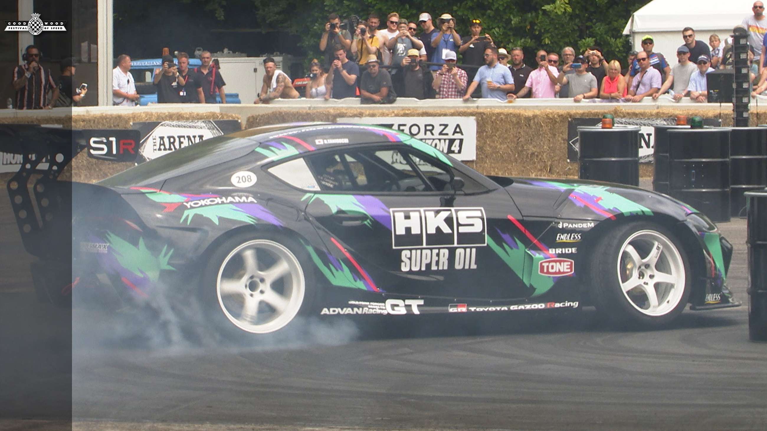 [Video] Sunday drift competition in The Arena at FOS 2019