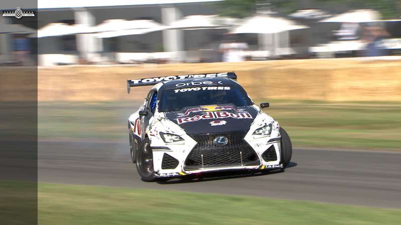 [Video] This smoking V8 Lexus RC F drift car sounds amazing!
