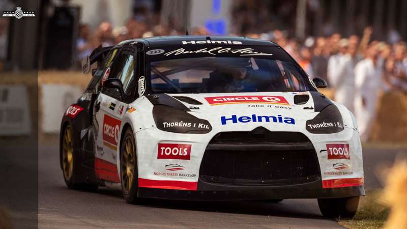 [Video] Watch how hard Oliver Solberg pushes his WRX Citroën