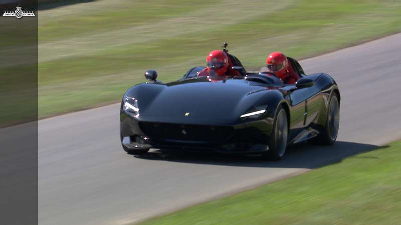 [Video] Ferrari Monza SP2 takes to the Hill