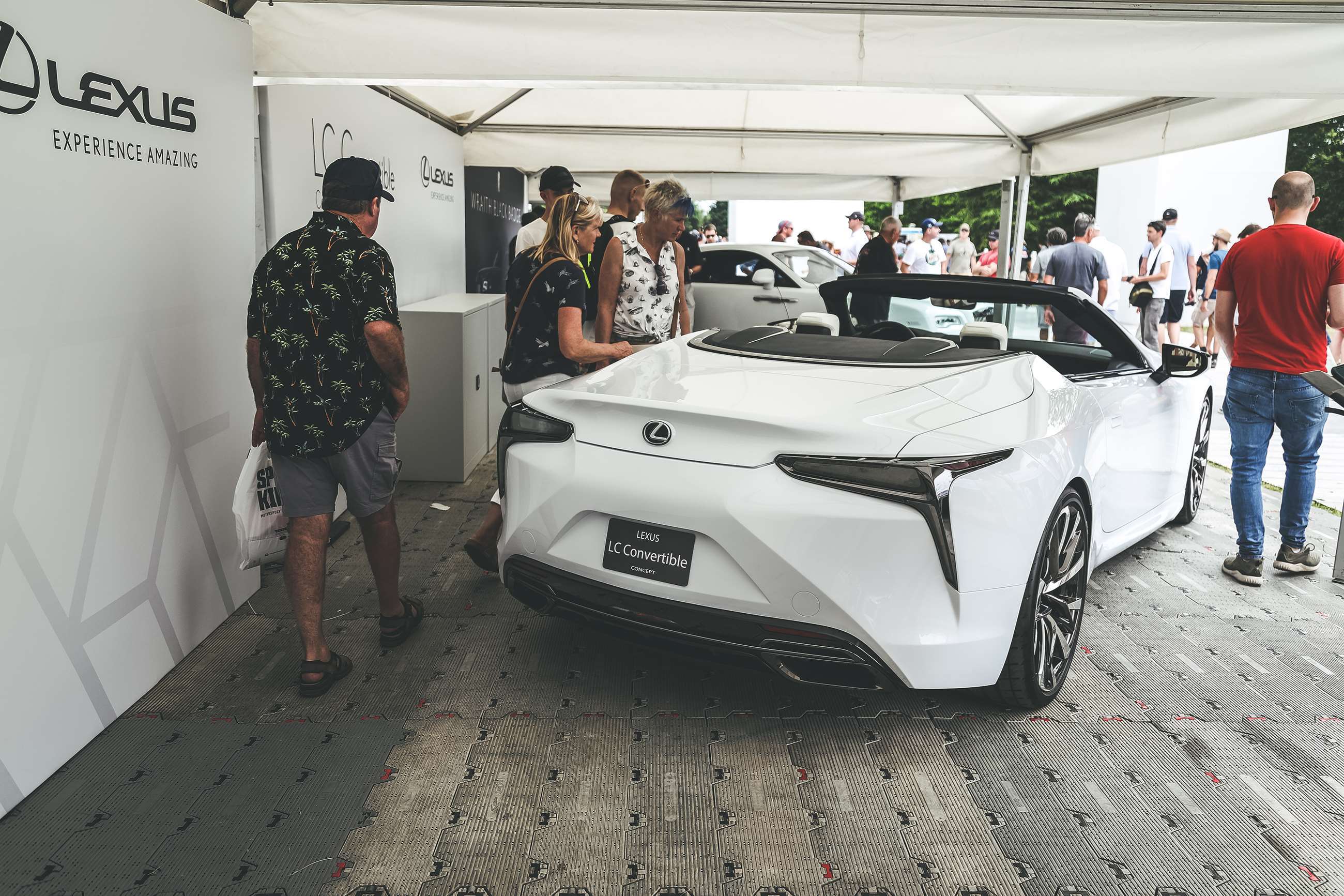 World Debut for the Lexus LC Convertible at FOS