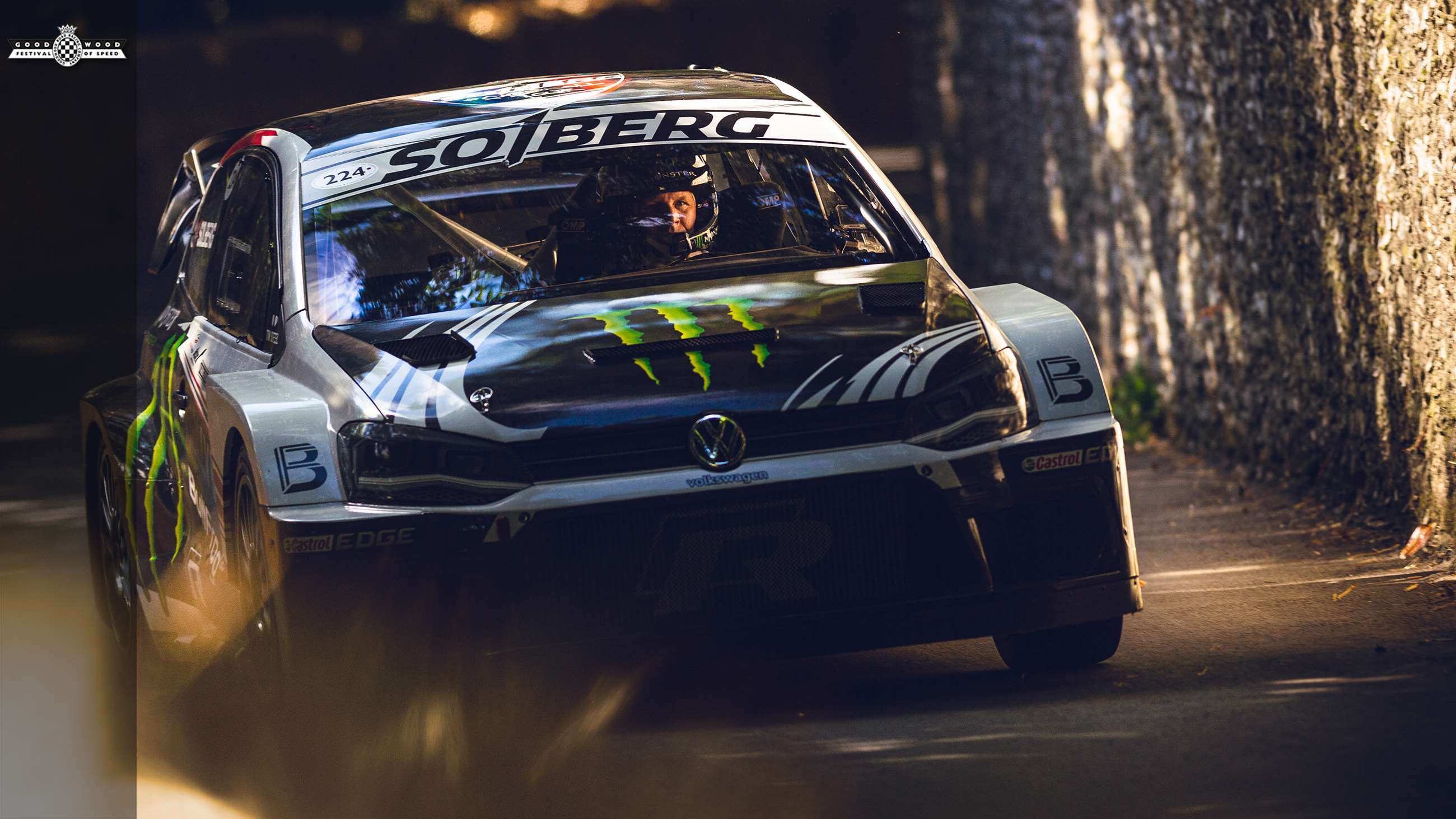 [Video] Petter Solberg's insanely fast Polo WRX FOS run