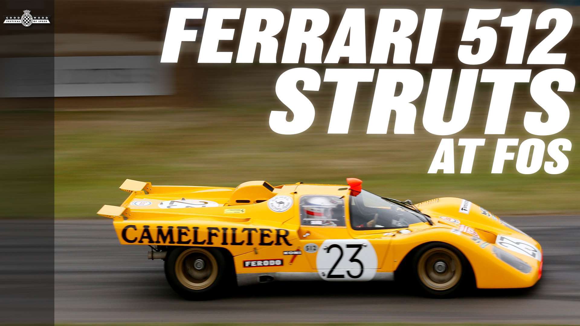 [Video] V12 Ferrari 512 pedalled by five-time Le Mans winner Derek Bell ...