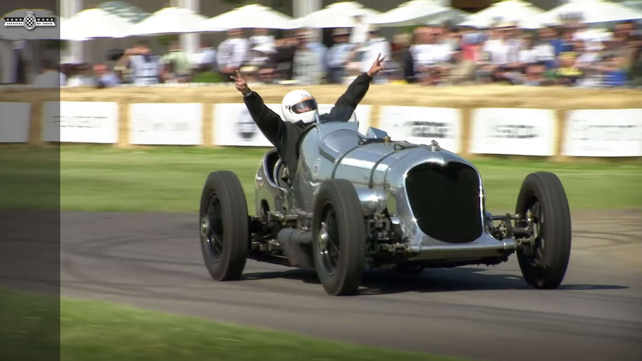 [Video] Jay Leno drives the mighty Napier-Railton at Goodwood | GRR