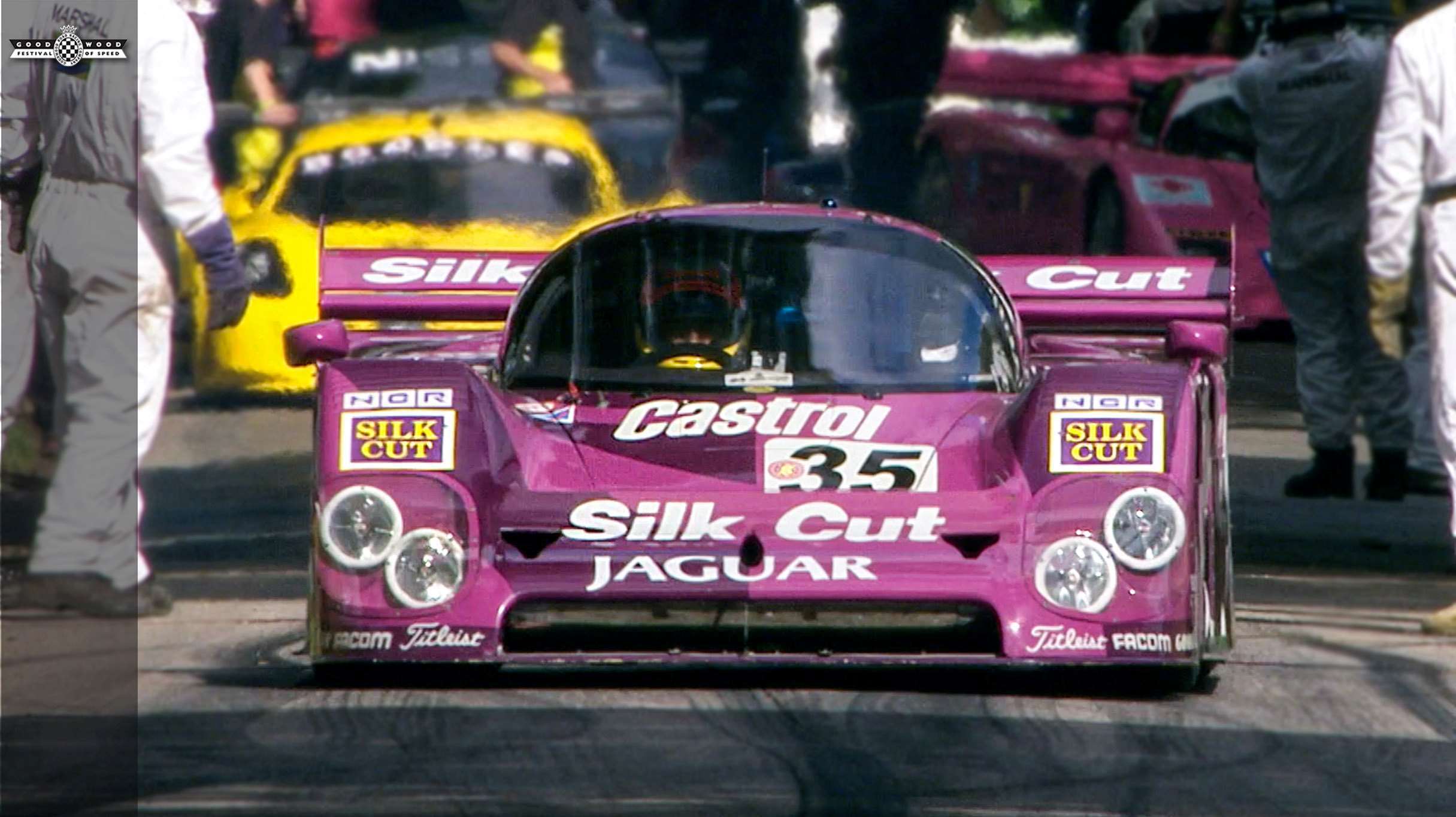 [Video] On board a howling Jaguar XJR-12 being hustled in Barcelona
