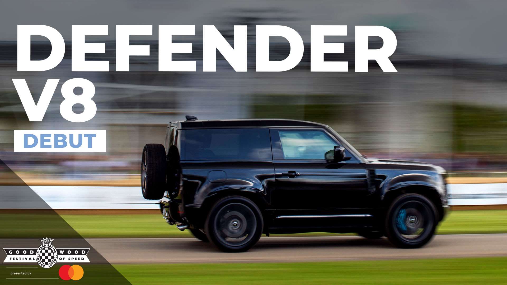 Defender V8 to storm the Hill at FOS | GRR