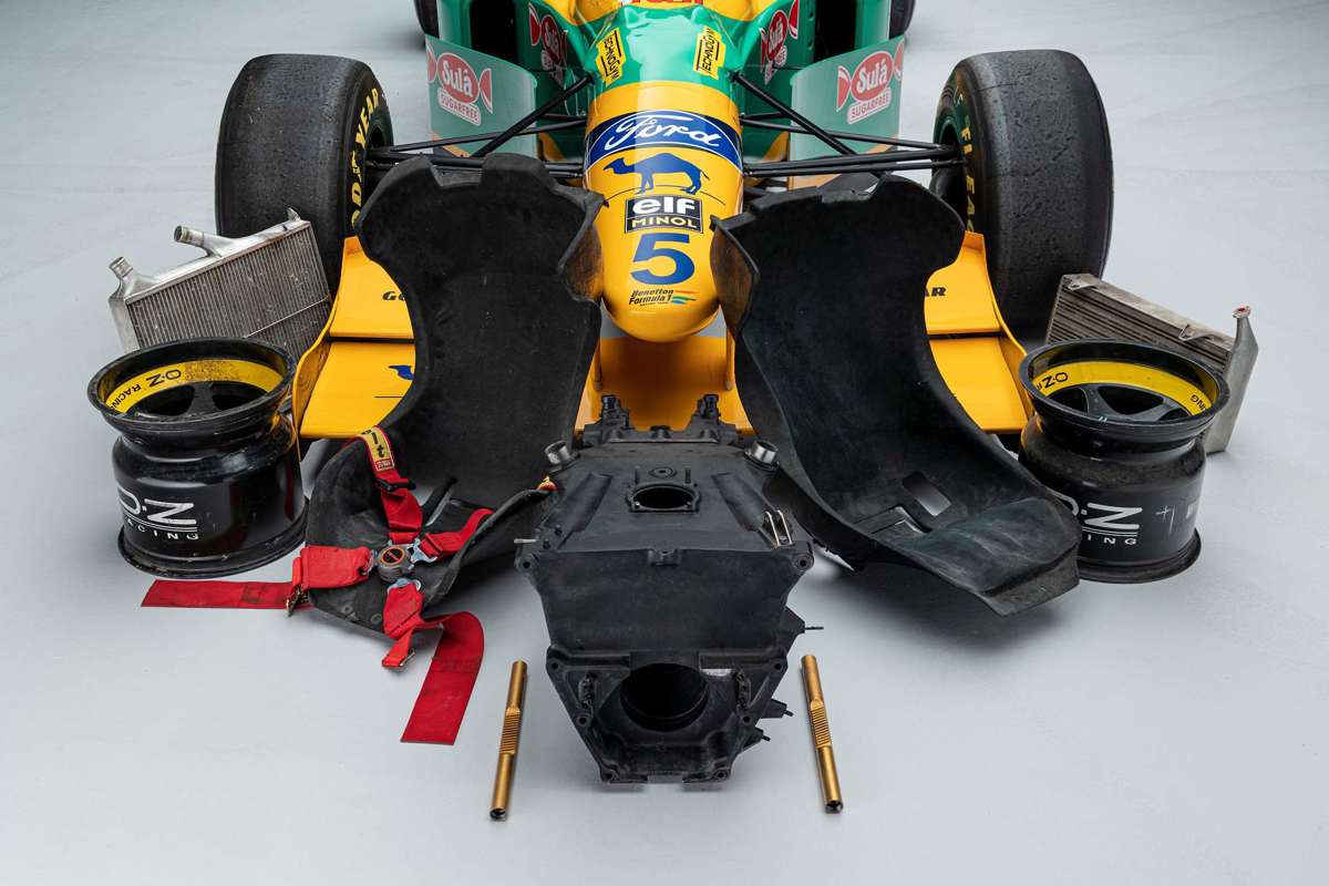 Michael Schumacher’s Benetton F1 car is up for sale at FOS | GRR