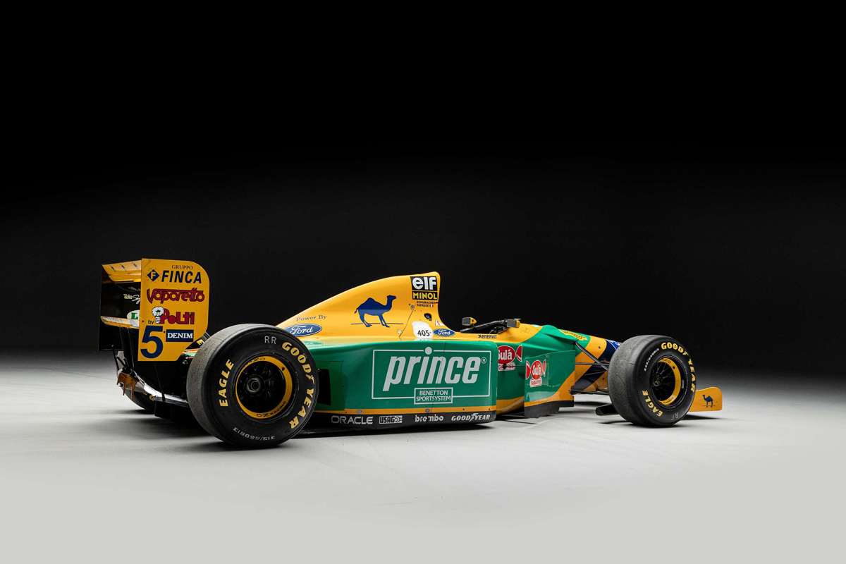 Michael Schumacher’s Benetton F1 car is up for sale at FOS | GRR