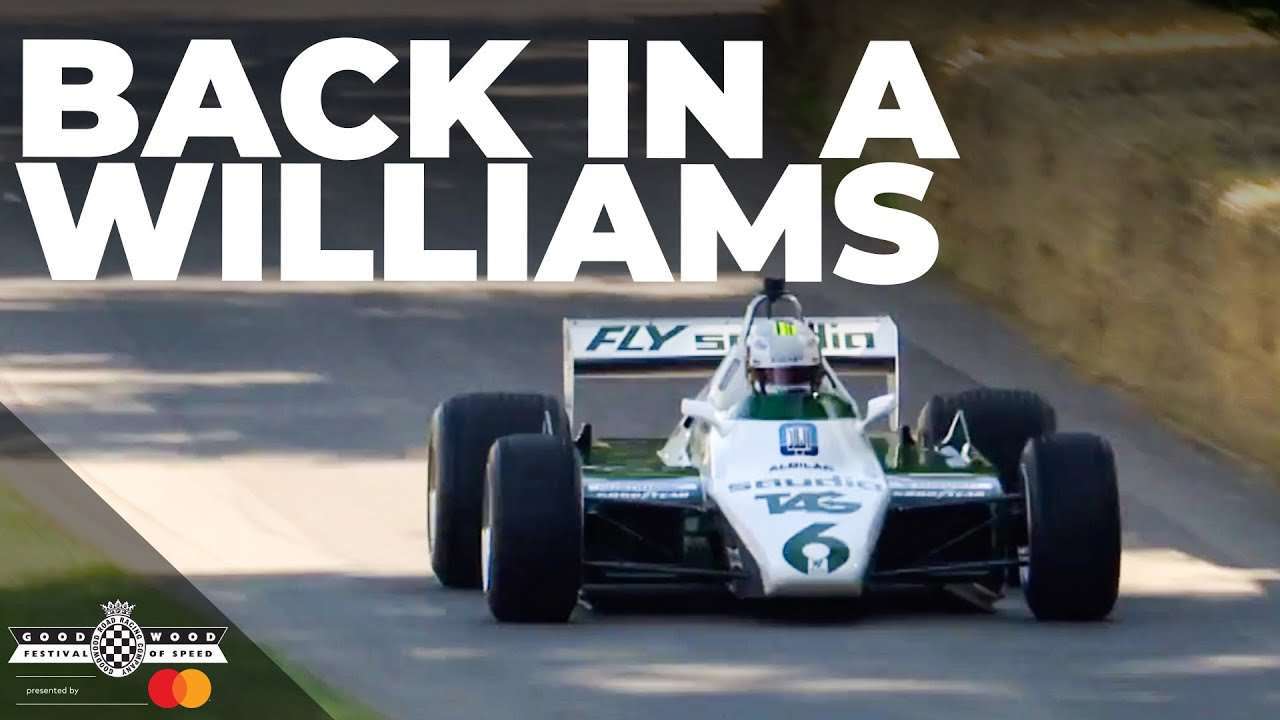[Video] Jenson Button drives championship-winning Williams FW08 | GRR