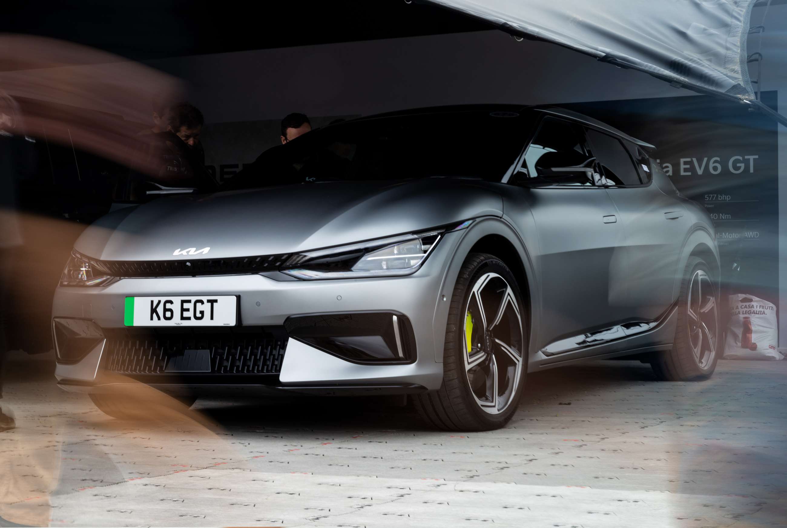 Kia EV6 GT makes a quick entrance at the Festival of Speed | GRR