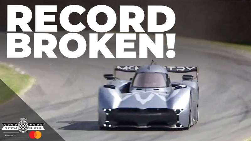 [Video] 39.08! McMurtry fan car breaks Goodwood Hill RECORD! | GRR