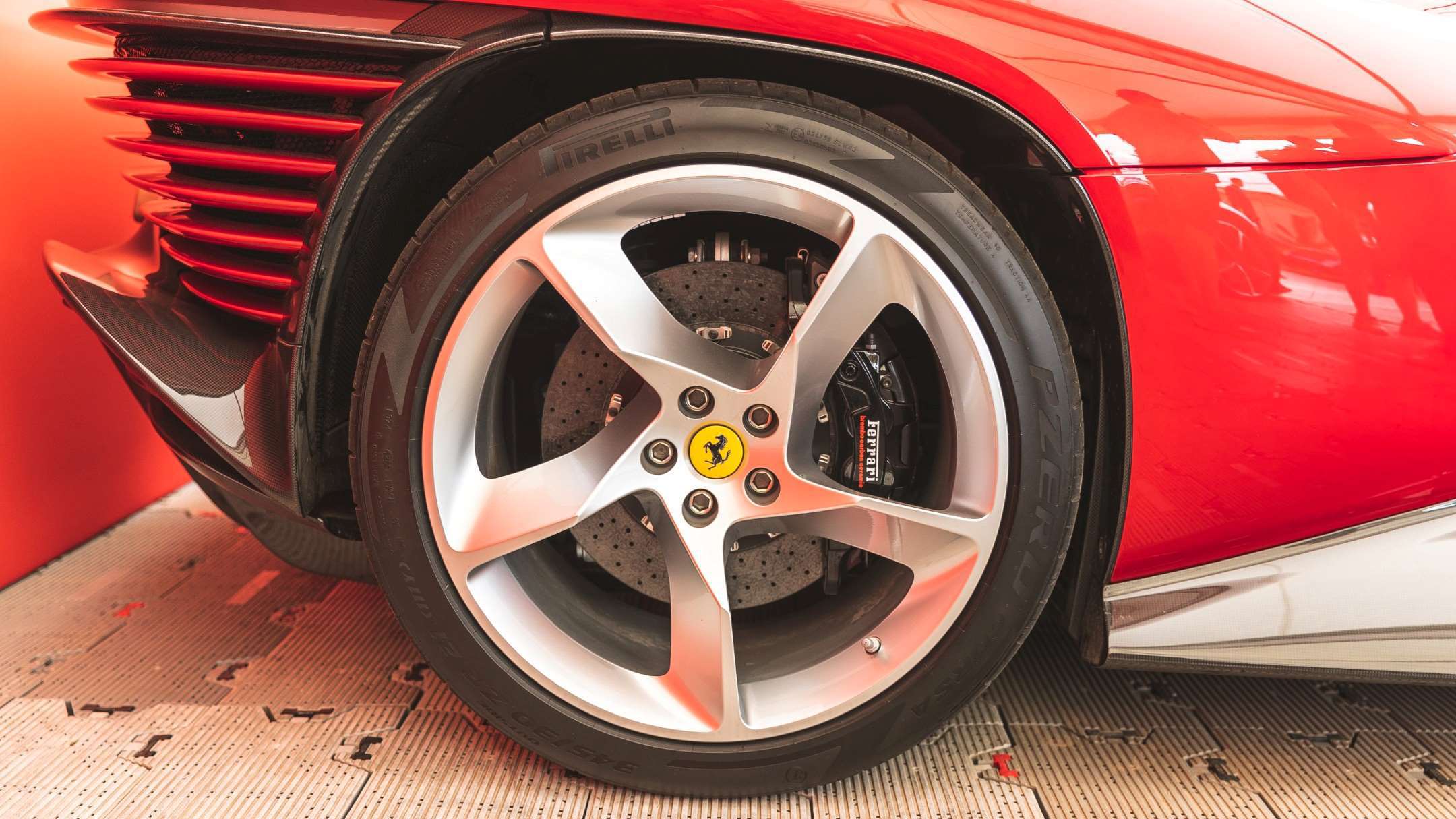 840PS Ferrari SP3 Daytona resplendent at the Festival of Speed | GRR
