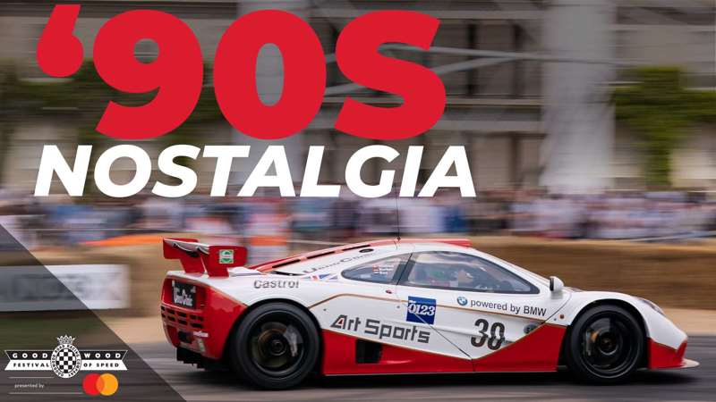 [Video] Mighty ‘90s racers attack the Goodwood Hill | GRR