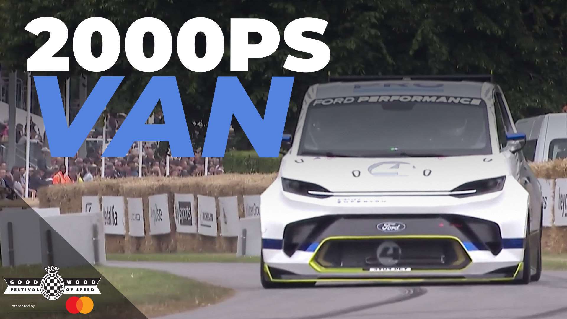 [Video] 2000PS Ford Electric SuperVan makes world debut at Goodwood | GRR