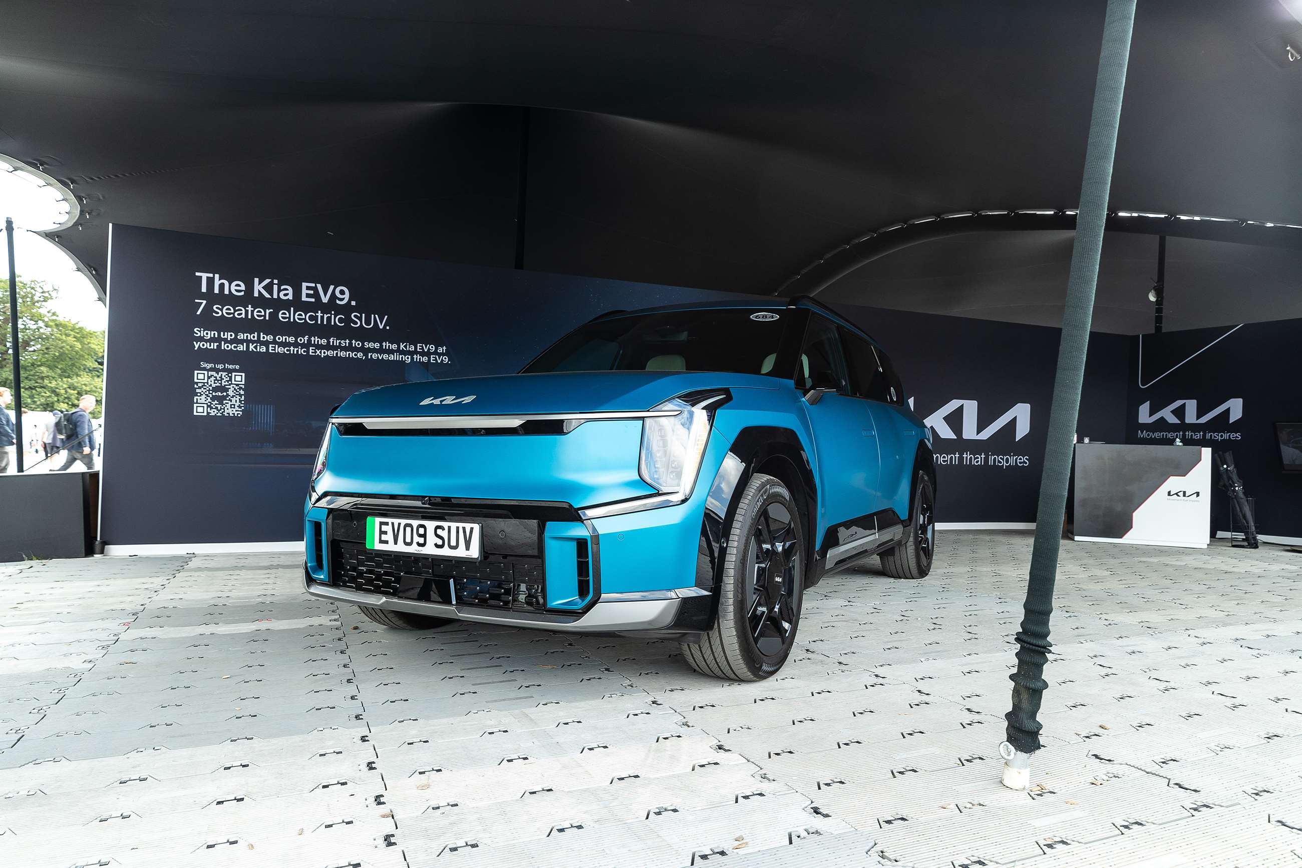 [Video] Kia EV9 debuts at the 2023 Festival of Speed | GRR