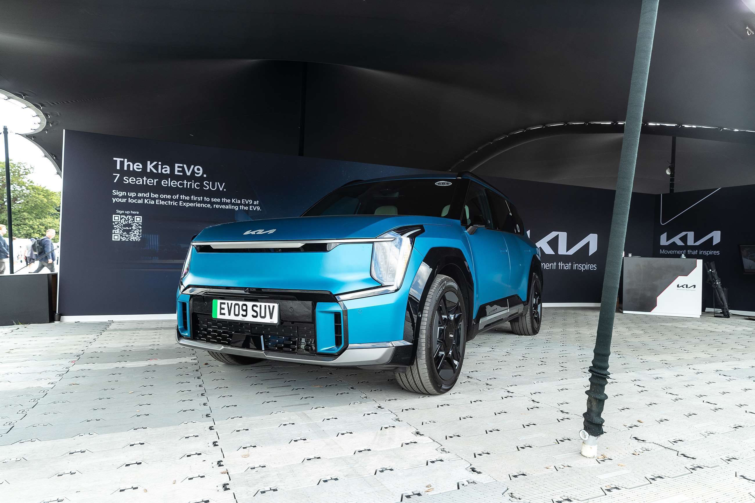 [Video] Kia EV9 debuts at the 2023 Festival of Speed | GRR