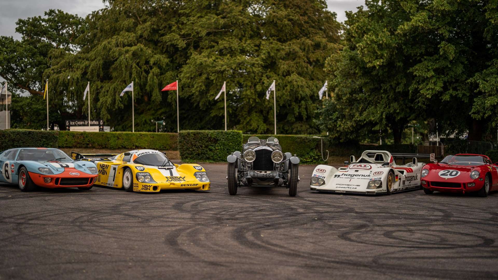 The Five Double Le Mans Winners At The 2023 Festival Of Speed Grr