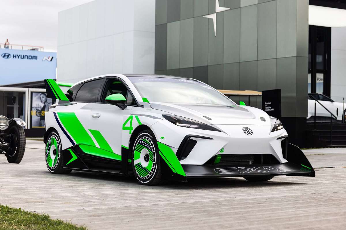 [Video] MG EX4 debuts at 2023 Festival of Speed | GRR