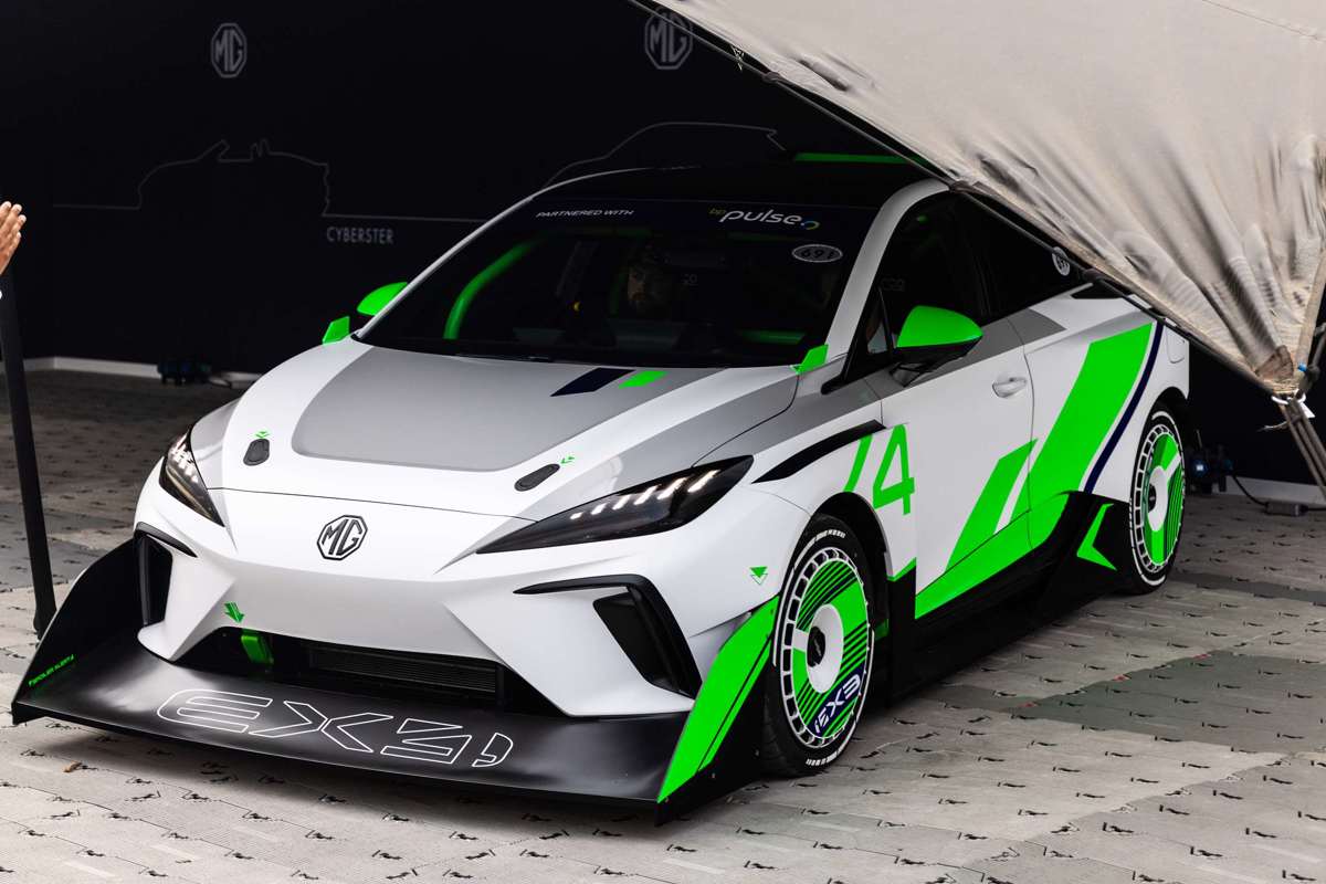 [Video] MG EX4 debuts at 2023 Festival of Speed | GRR