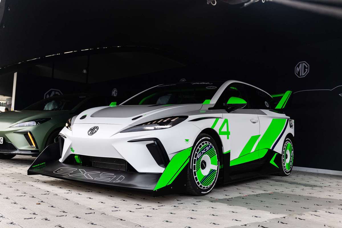 [Video] MG EX4 debuts at 2023 Festival of Speed | GRR