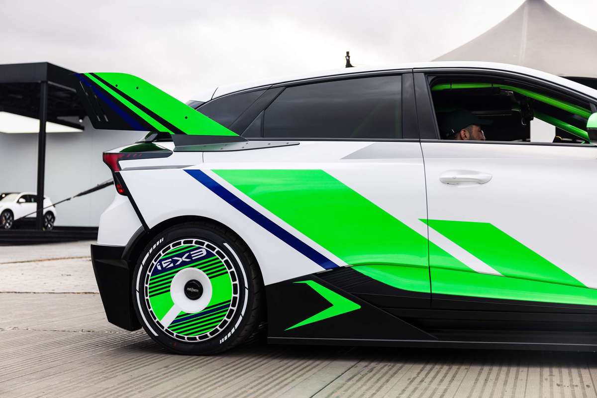 [Video] MG EX4 debuts at 2023 Festival of Speed | GRR