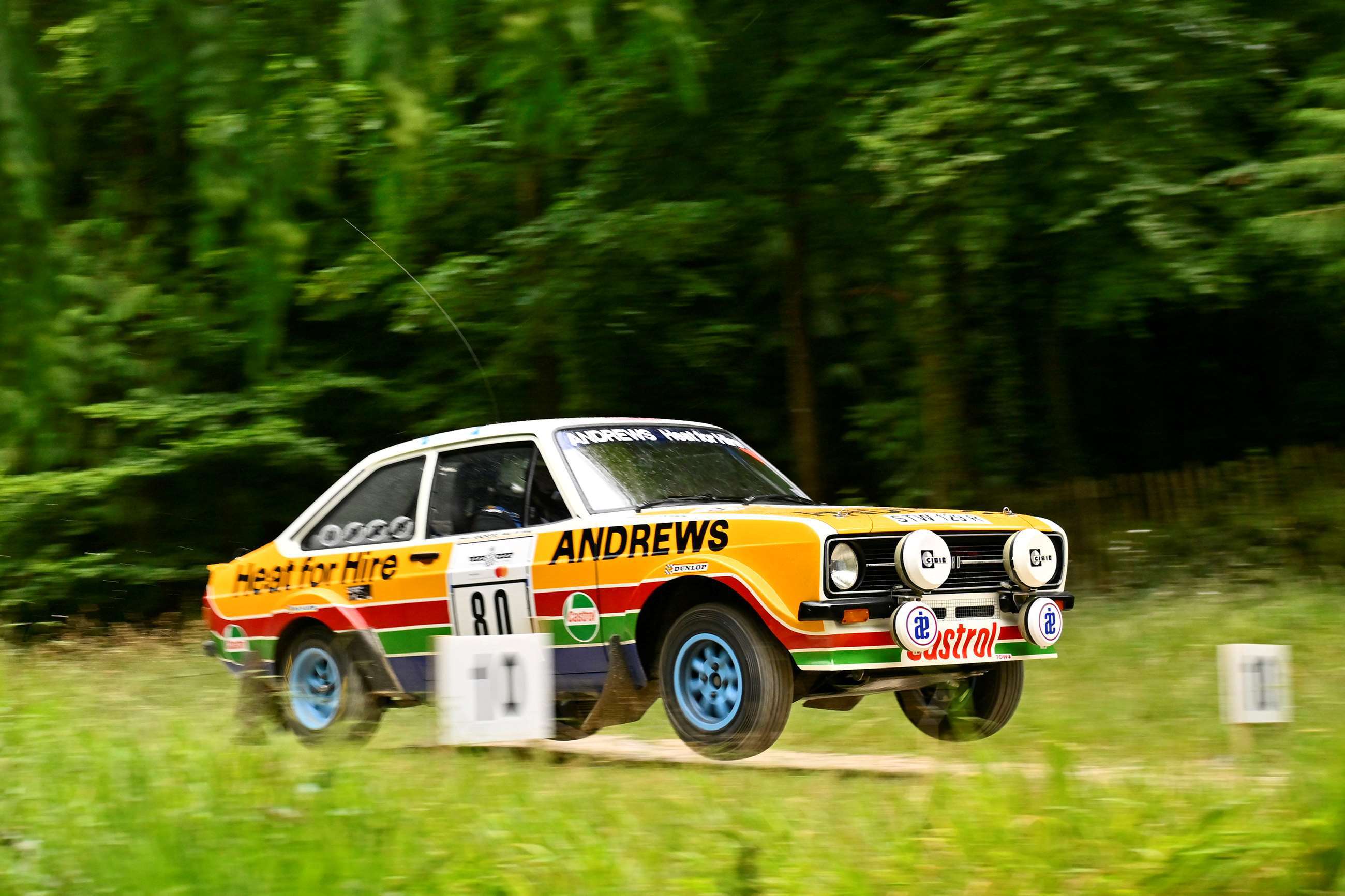 Dramatic rally action at the 2023 Festival of Speed | GRR