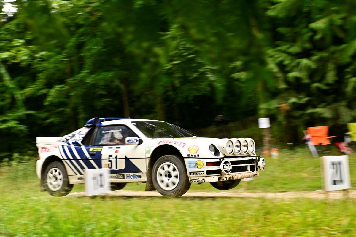Dramatic rally action at the 2023 Festival of Speed | GRR