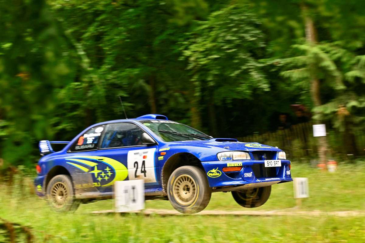 Dramatic rally action at the 2023 Festival of Speed | GRR