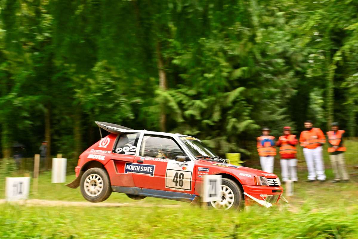 Dramatic rally action at the 2023 Festival of Speed | GRR