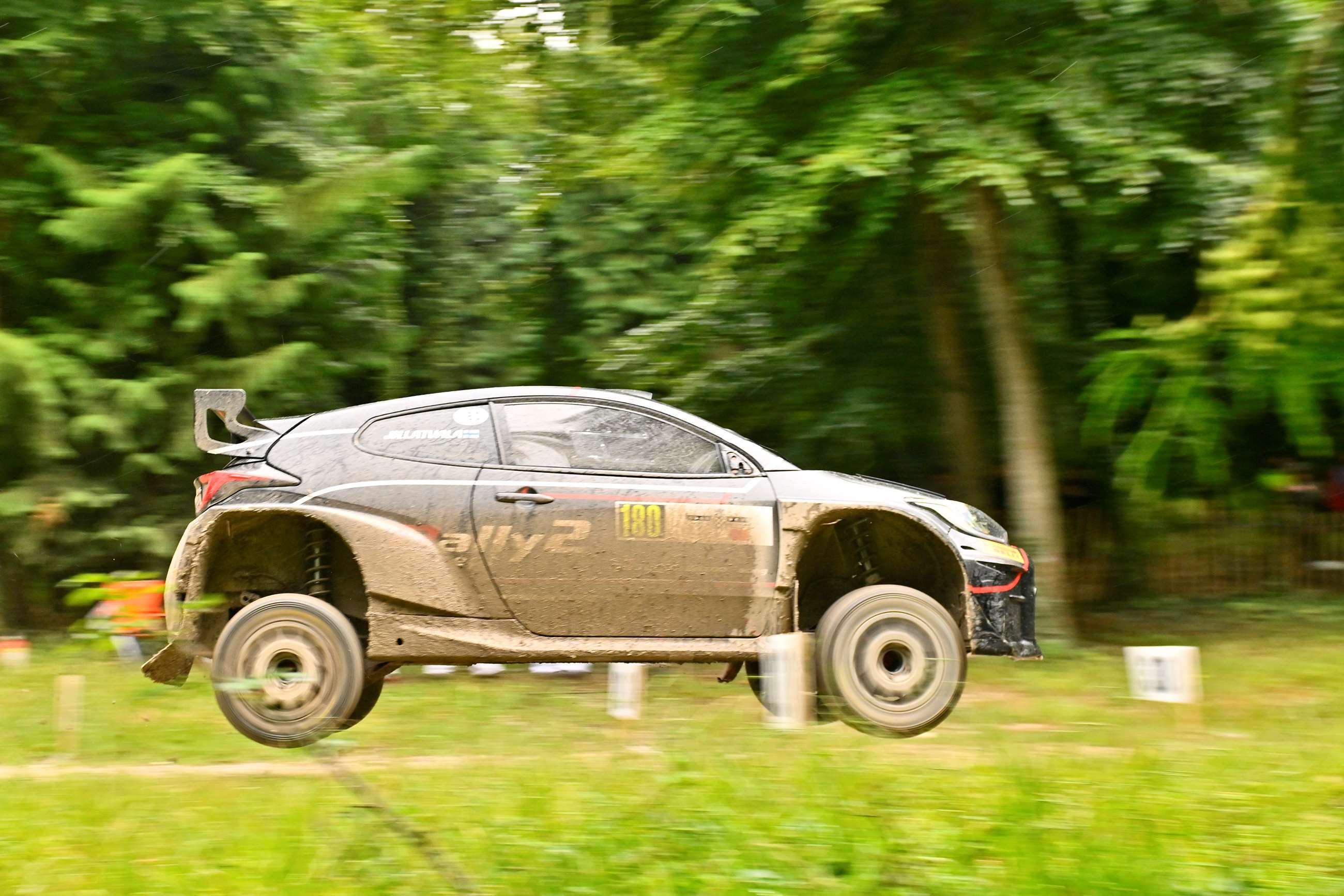 Dramatic rally action at the 2023 Festival of Speed | GRR