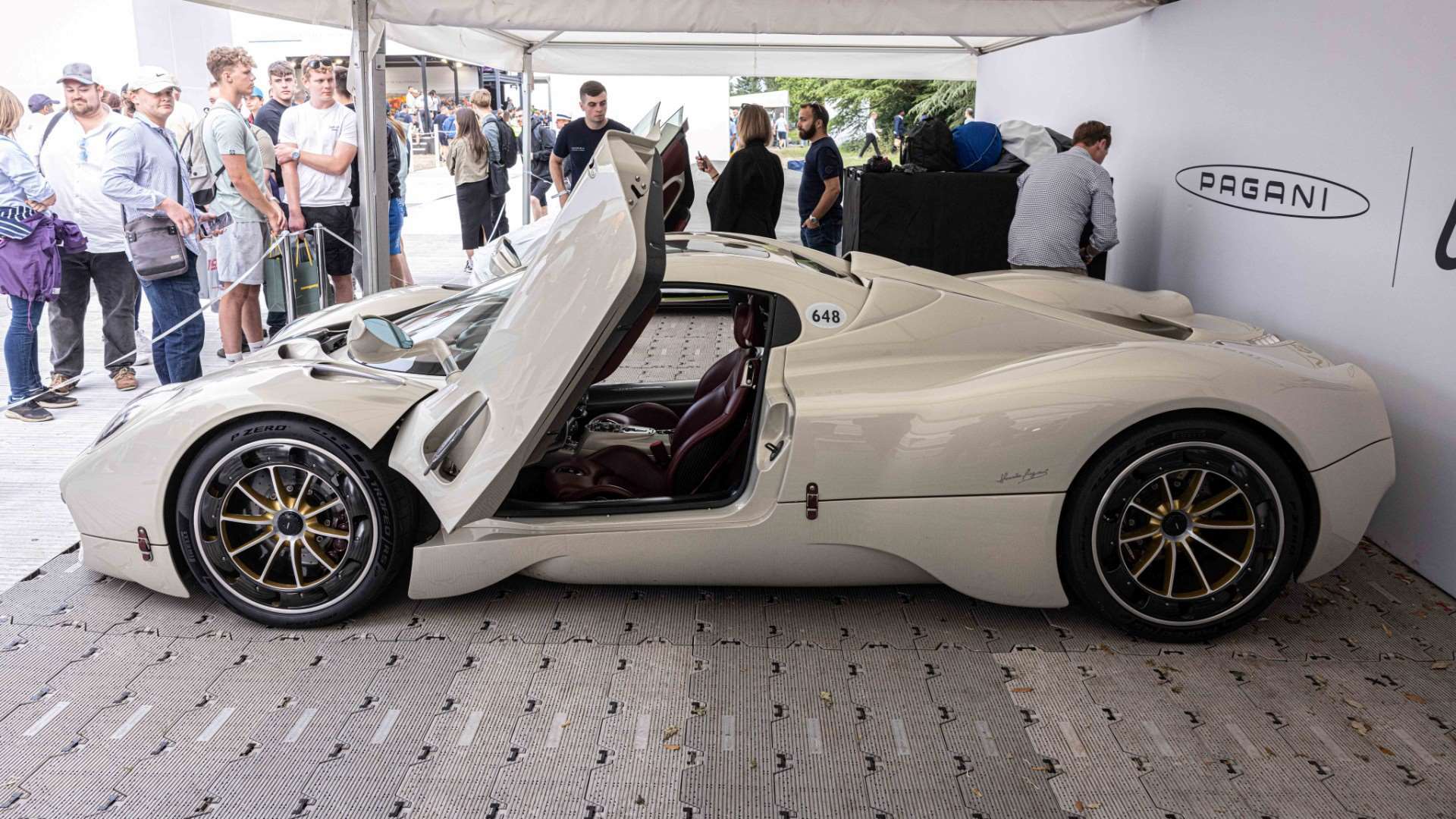 Pagani Utopia debuts at the 2023 Festival of Speed | GRR