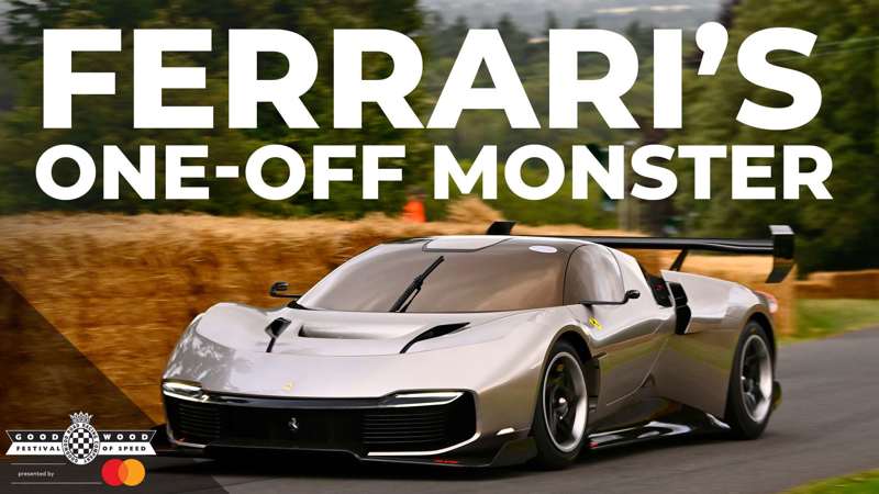 [Video] The one-off Ferrari KC23 debuted at the 2023 Festival of Speed ...