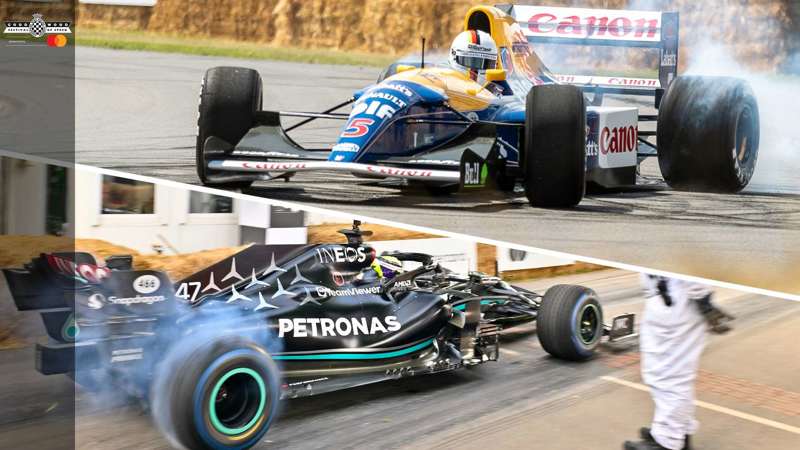 Iconic Formula 1 cars at the 2023 Festival of Speed | GRR