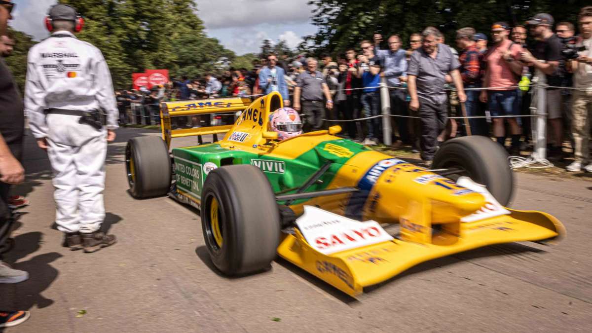 Iconic Formula 1 cars at the 2023 Festival of Speed | GRR